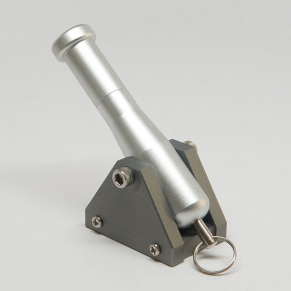 .31 Cal Black Powder Mini Cannon - Black Base - Trigger Cannons™