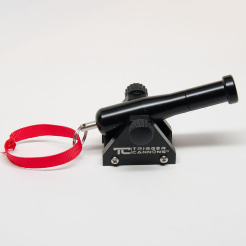 .31 Cal Black Powder Mini Cannon - Black Base - Trigger Cannons™